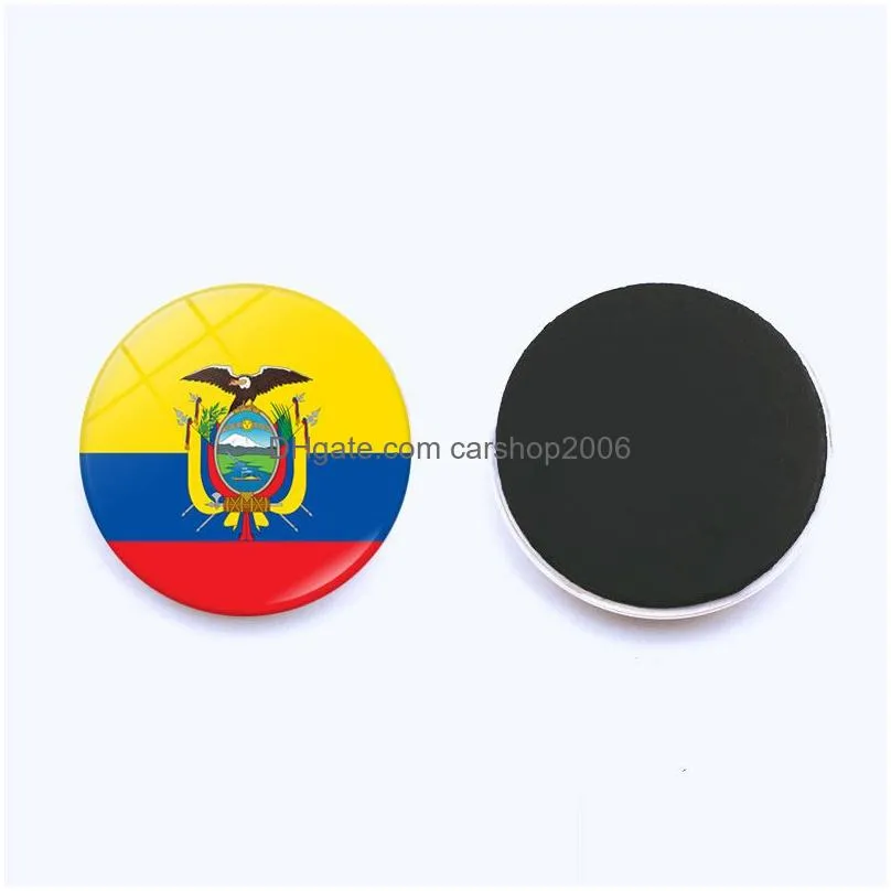 DHgate.com:Time Gems Qatar Brazil American Flag Fridge Magnet Sticker ...