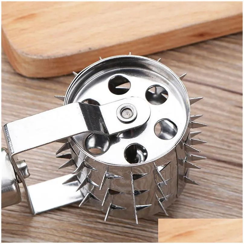Stainless Steel Meat Tenderizer And Chopper Roller Hammer For Steak ...
