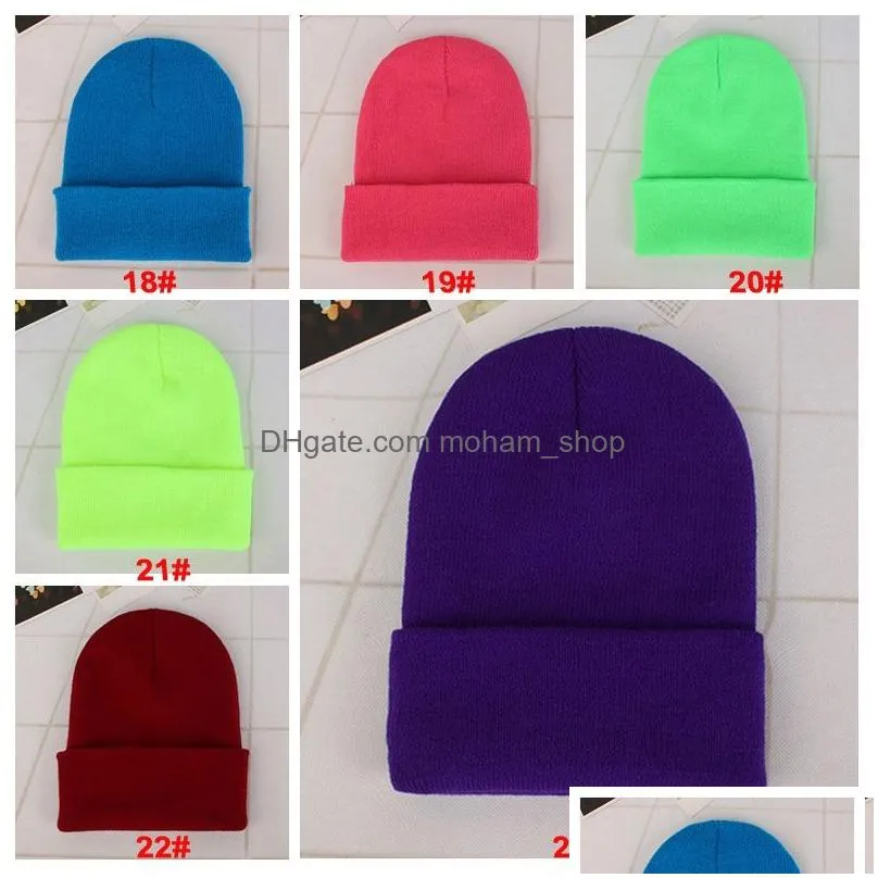 DHgate.com:Winter Warm Knitted Beanie Hat for Men and Women, Fashion ...