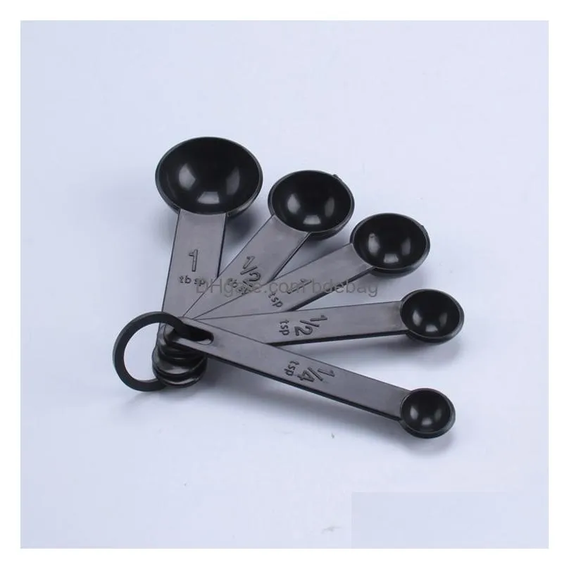 DHgate.com:Professional Plastic Measuring Spoons Set of 10 with Scale ...