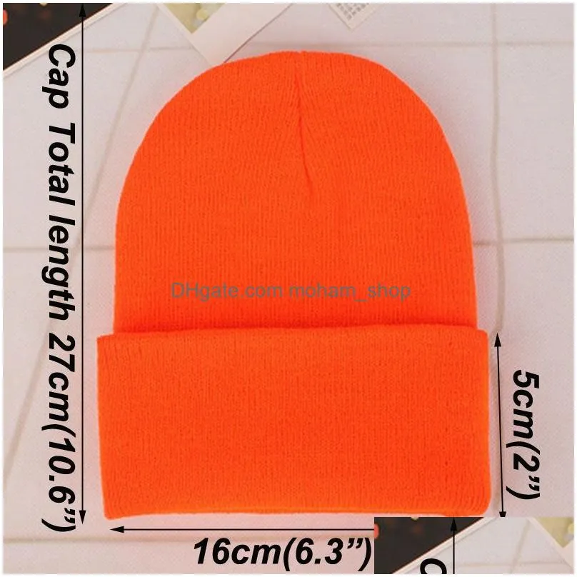 DHgate.com:Winter Warm Knitted Beanie Hat for Men and Women, Fashion ...