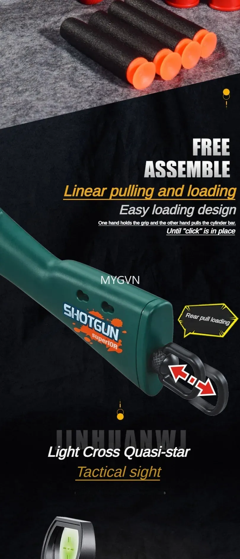 S686 رذاذ ناعمة الرصاصة الرصاصة قذيفة قذيفة القذيفة القذف يدويا محملة بندقية طراز CS في الهواء ...