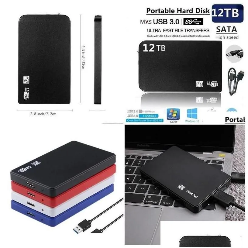 DHgate.com:8TB 2.5" External SSD Hard Drive 12TB Storage Device USB 3.0 ...