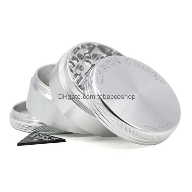 DHgate.com:6M Grinder Aluminum 4Pc Cnc Space Case Grinders Tobacco ...