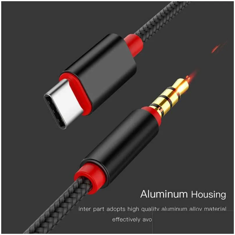 DHgate.com:USB-C to 3.5mm Audio Jack Adapter Cable, Type C to Aux DAC ...