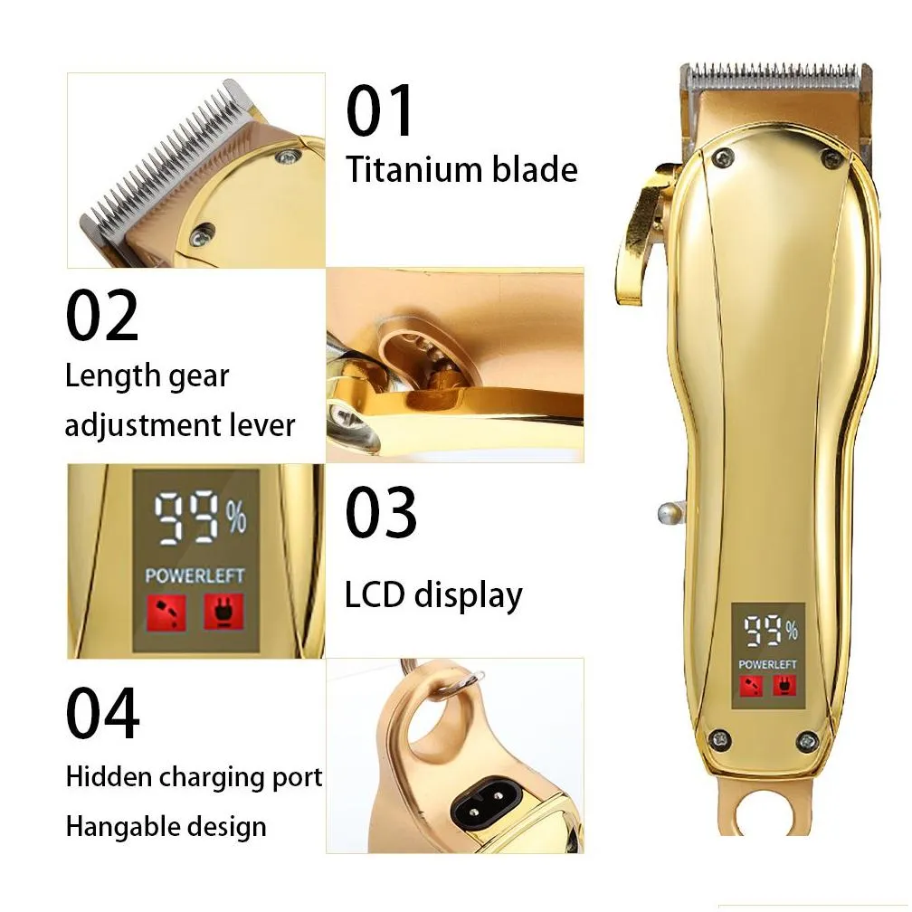 Electric Head Hair Shaver & Men Shaver Set Cordless Hair Clippers For ...