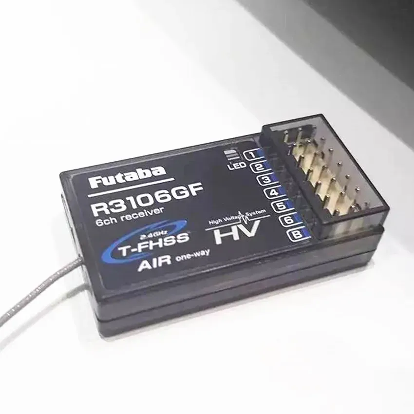 Futaba T6L 2,4 GHz T Fhss AIR 6 Kanal Sender Mit R3016GF HV Empfänger ...