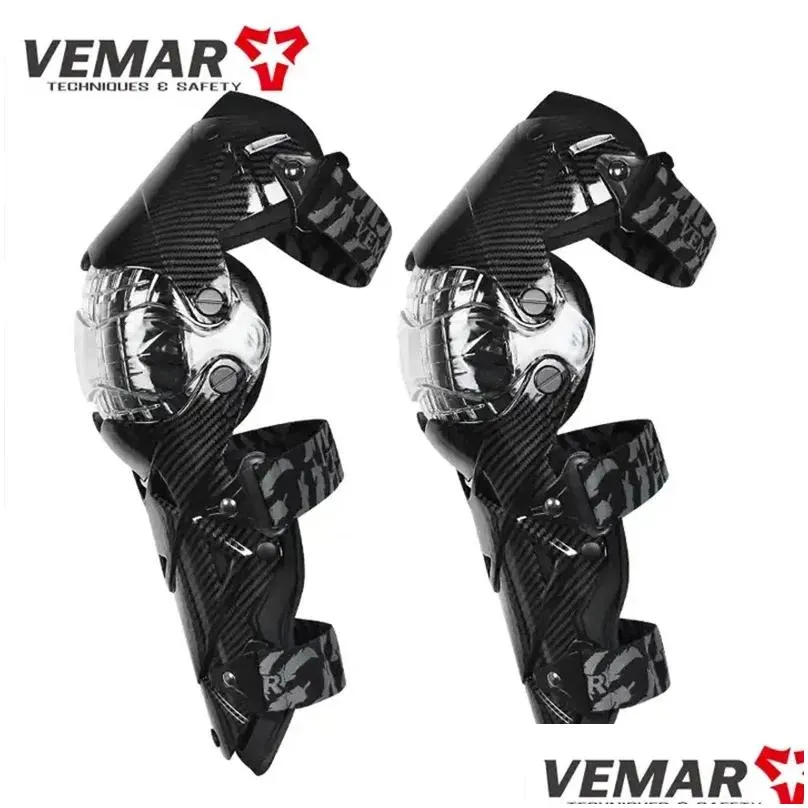 DHgate.com:Red Motocross Knee Pads - Motorcycle Armor Guard Protector ...