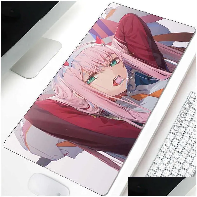 DHgate.com:Large Zero Two Darling in The Franxx Gaming Mouse Pad with ...