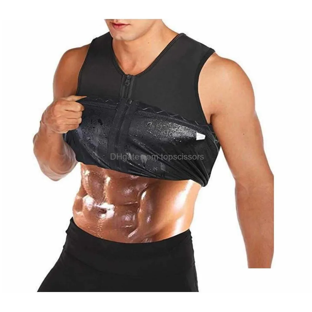 DHgate.com:Sauna Sweat Trainer Vest: Waist Tummy Shaper Men Women ...