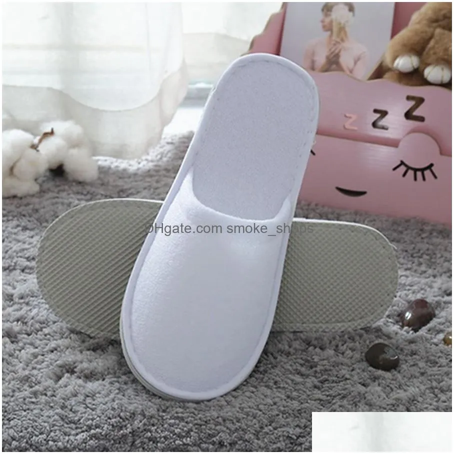 DHgate.com:Breathable Anti-Slip Soft Disposable Slippers: Thick Cozy ...