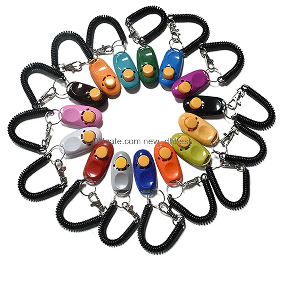 DHgate.com:Adjustable Sound Clicker and Wrist Strap Dog Training Kit ...