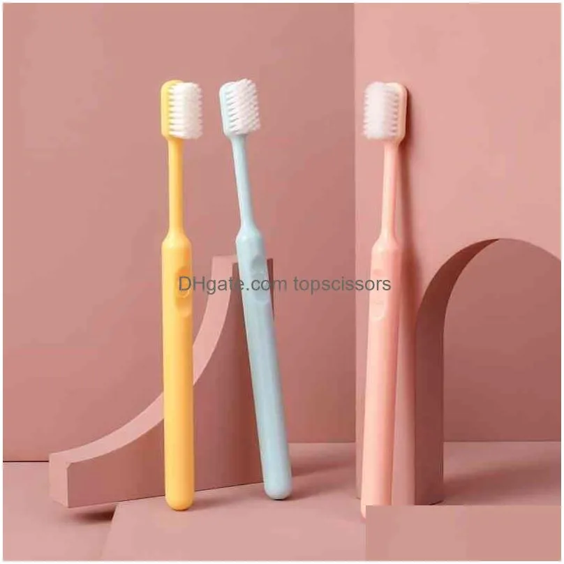 DHgate.com:3Pcs Bamboo Charcoal Toothbrush Set, Eco-Friendly Wheat ...