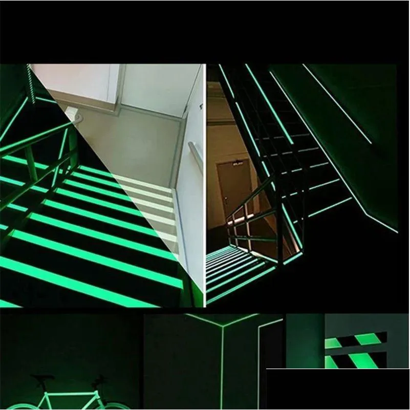DHgate.com:Luminous Fluorescent Green Reflective Safety Tape Anti-Slip ...