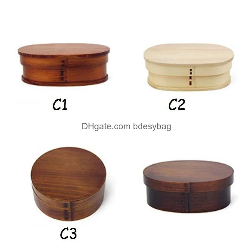 DHgate.com:Lunch Boxes Japanese Bento Student Wooden Box Cam Traveling ...