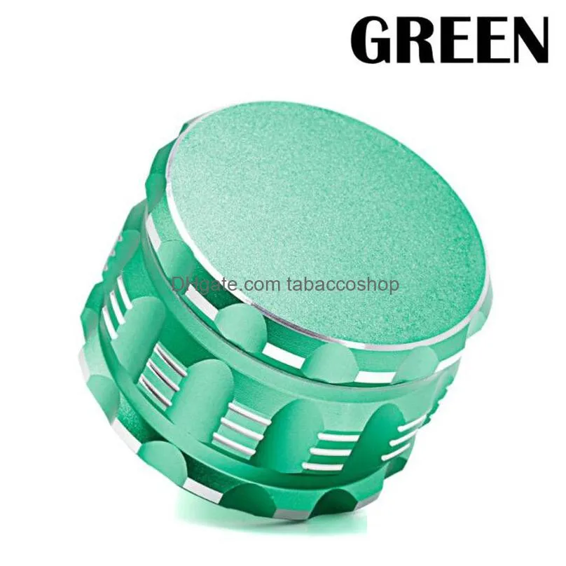 DHgate.com:4-Layer Aluminum Alloy Matte Grinder for Herbs and Tobacco ...