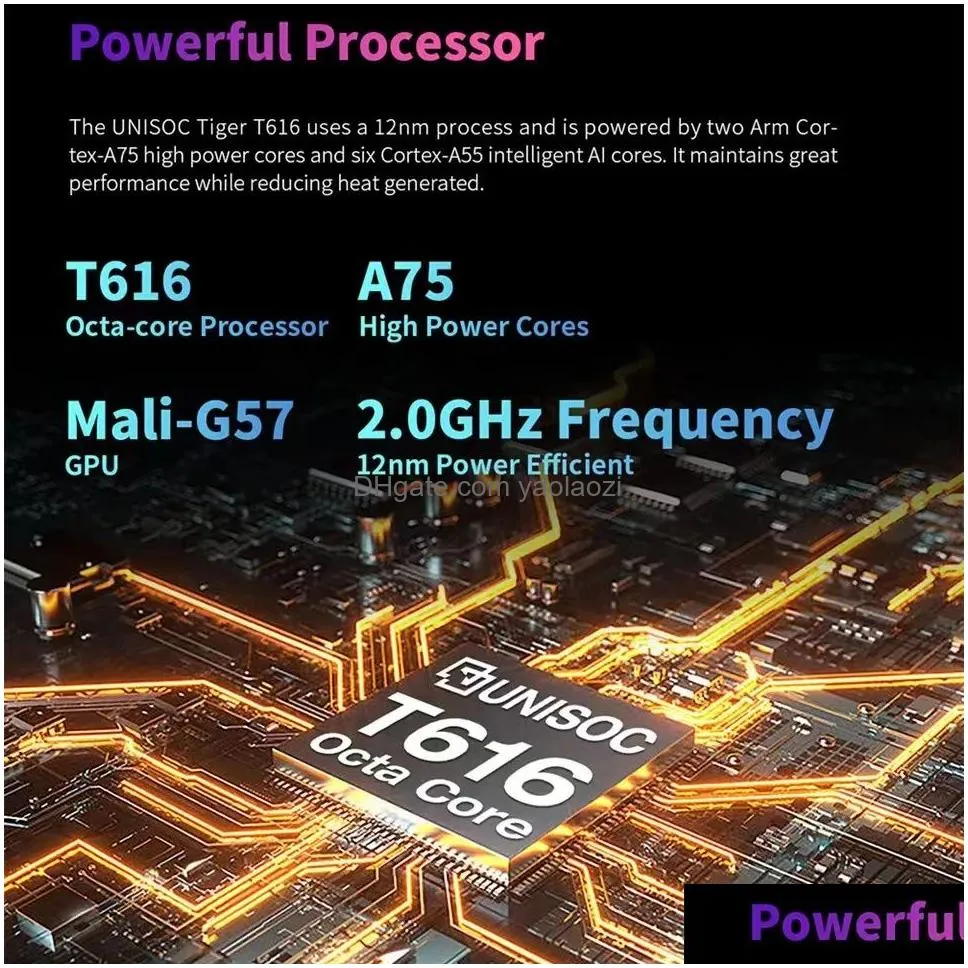 Teclast T50 11.2k Tablet Android PC 2024, Octa Core, 16 Go De RAM, 128 Go ROM, Réseau 4G, Type C ...