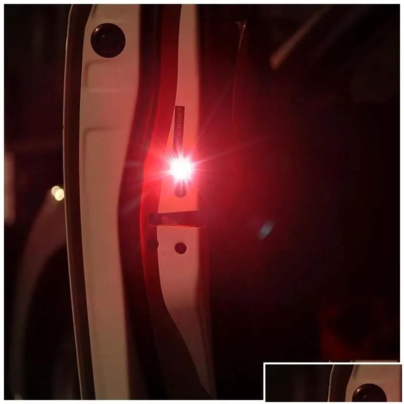 DHgate.com:Red Car Door Warning Light - Magnetic LED Strobe Flashing ...