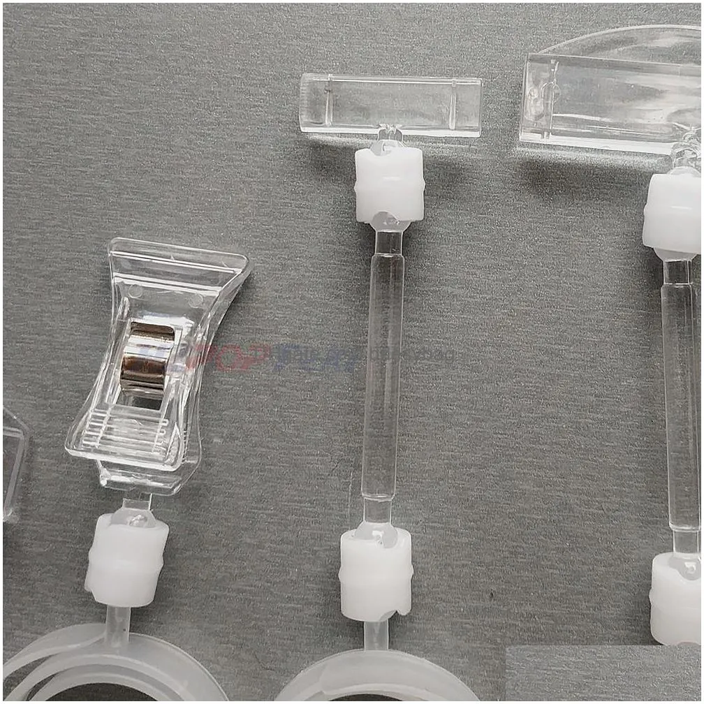 Wholesale Plastic Price Tag Sign Card Display Clips Holders For Pipes ...