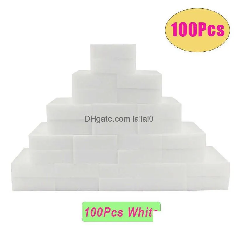 DHgate.com:Sponges Scouring Pads 100Pcs/Lot Melamine Sponge Gray White ...