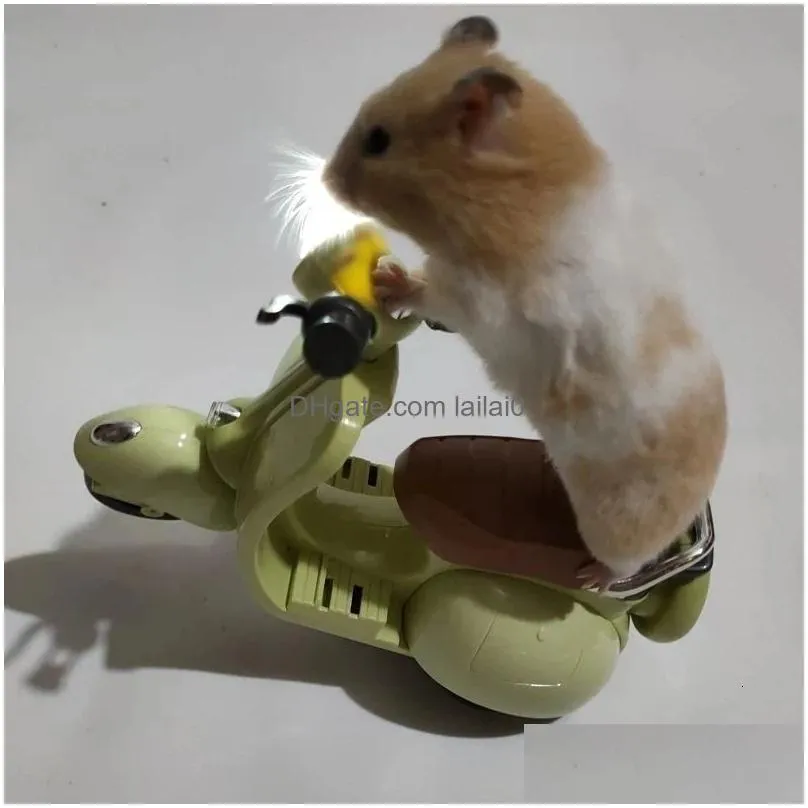 DHgate.com:Creative Hamster Motorcycle 360° Stunt Electric Pet Toy with ...