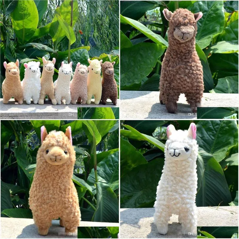 DHgate.com:Adorable Stuffed Llama Plush Doll - Soft Animal Toy ...
