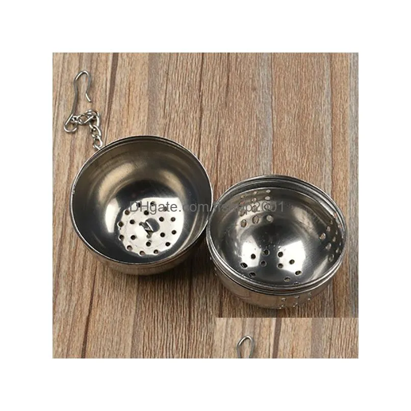 DHgate.com:Stainless Steel Tea Strainer Ball Infuser, Mesh Tea Filter ...