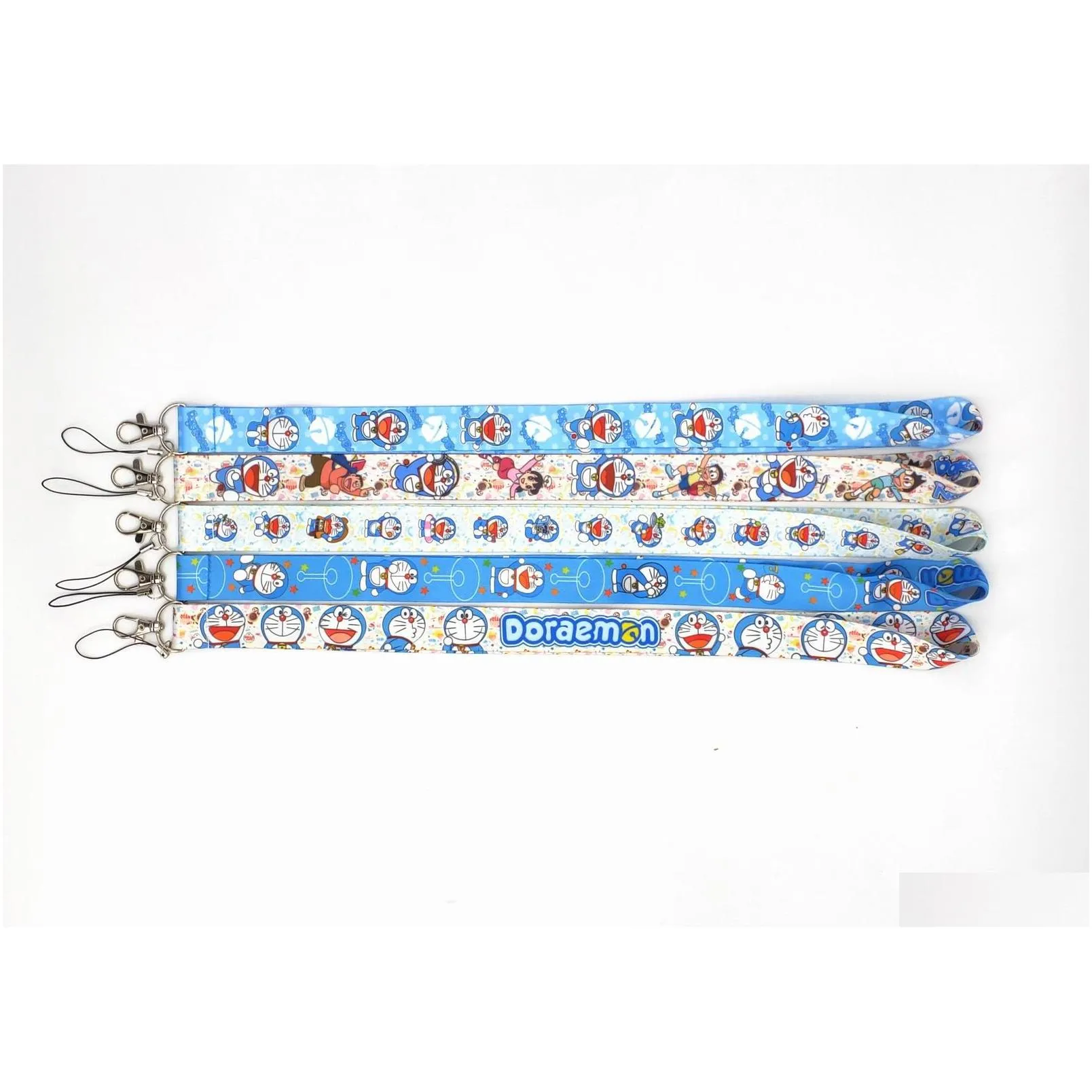 Doraemon Lanyard Keychain Neck Strap With Key Camera ID And Phone ...