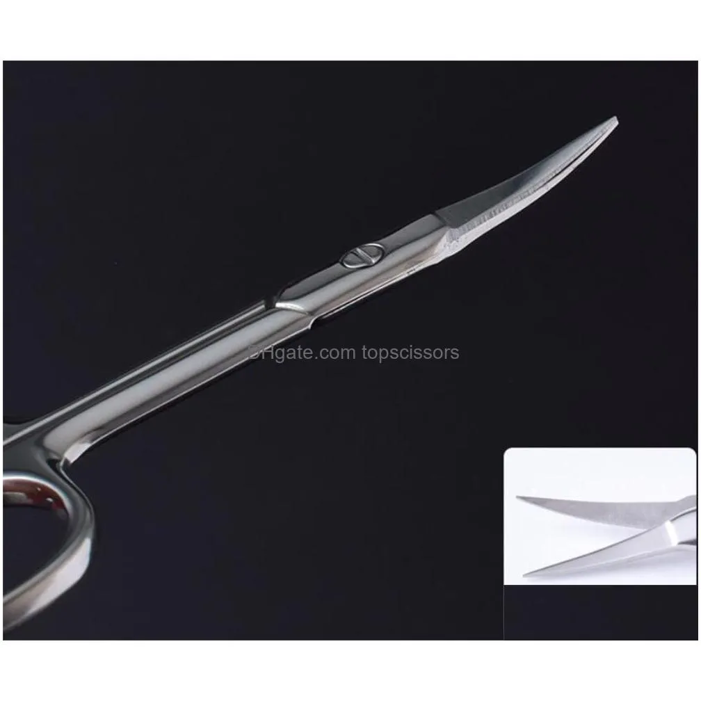 Professional Stainless Steel Scissors For Eyebrows, Nails, Mustache ...