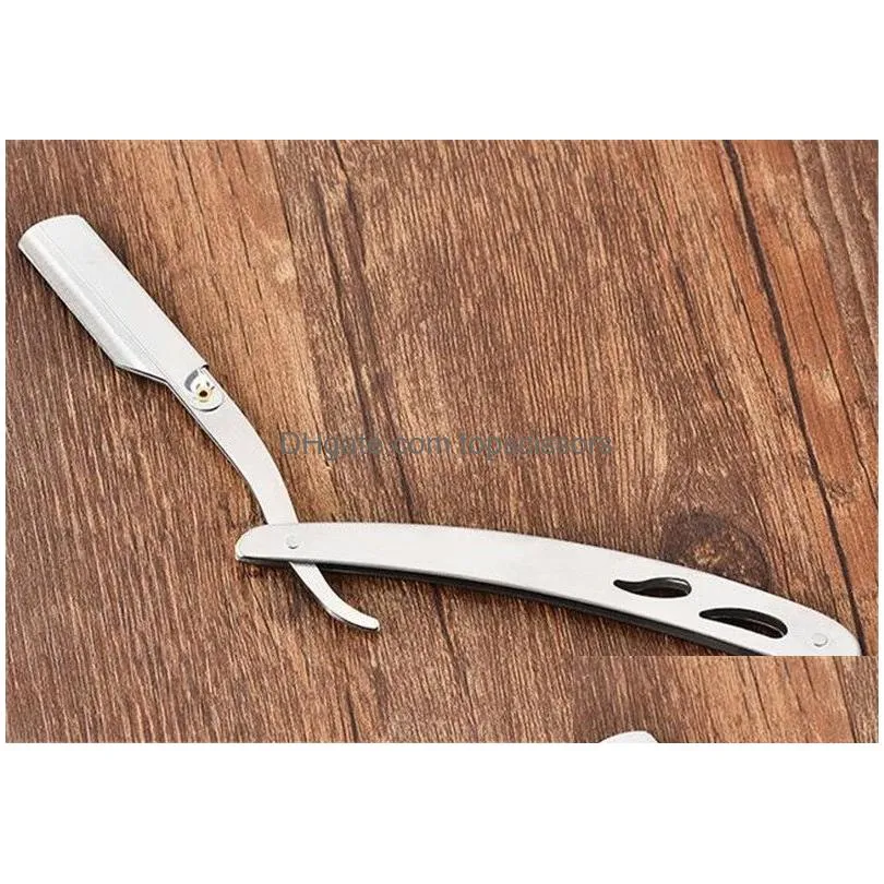 DHgate.com:Single Copper Handle Razor Shaving Barber Tools Hair And ...