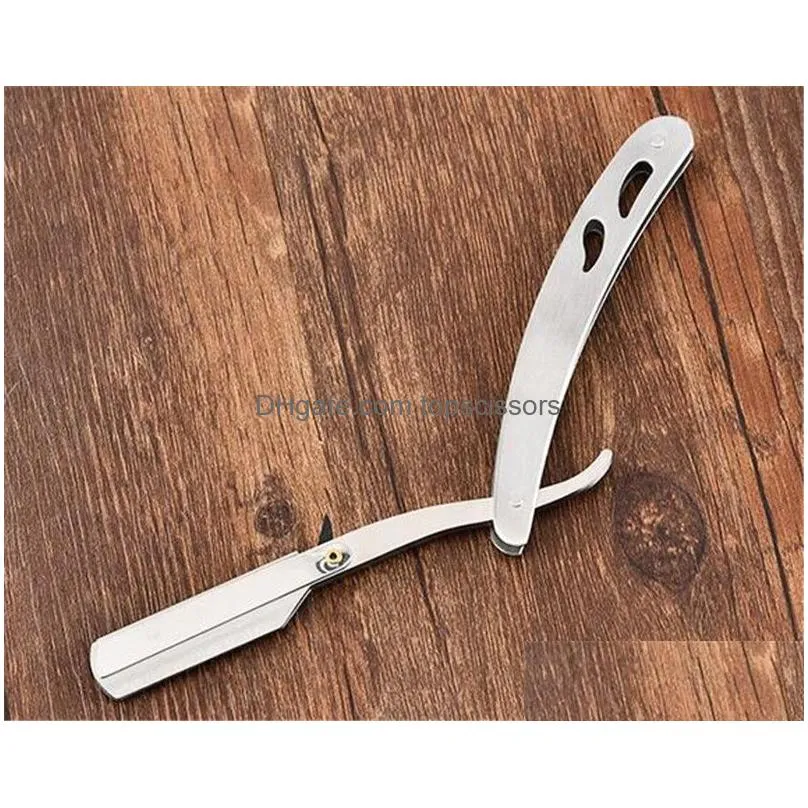DHgate.com:Single Copper Handle Razor Shaving Barber Tools Hair And ...