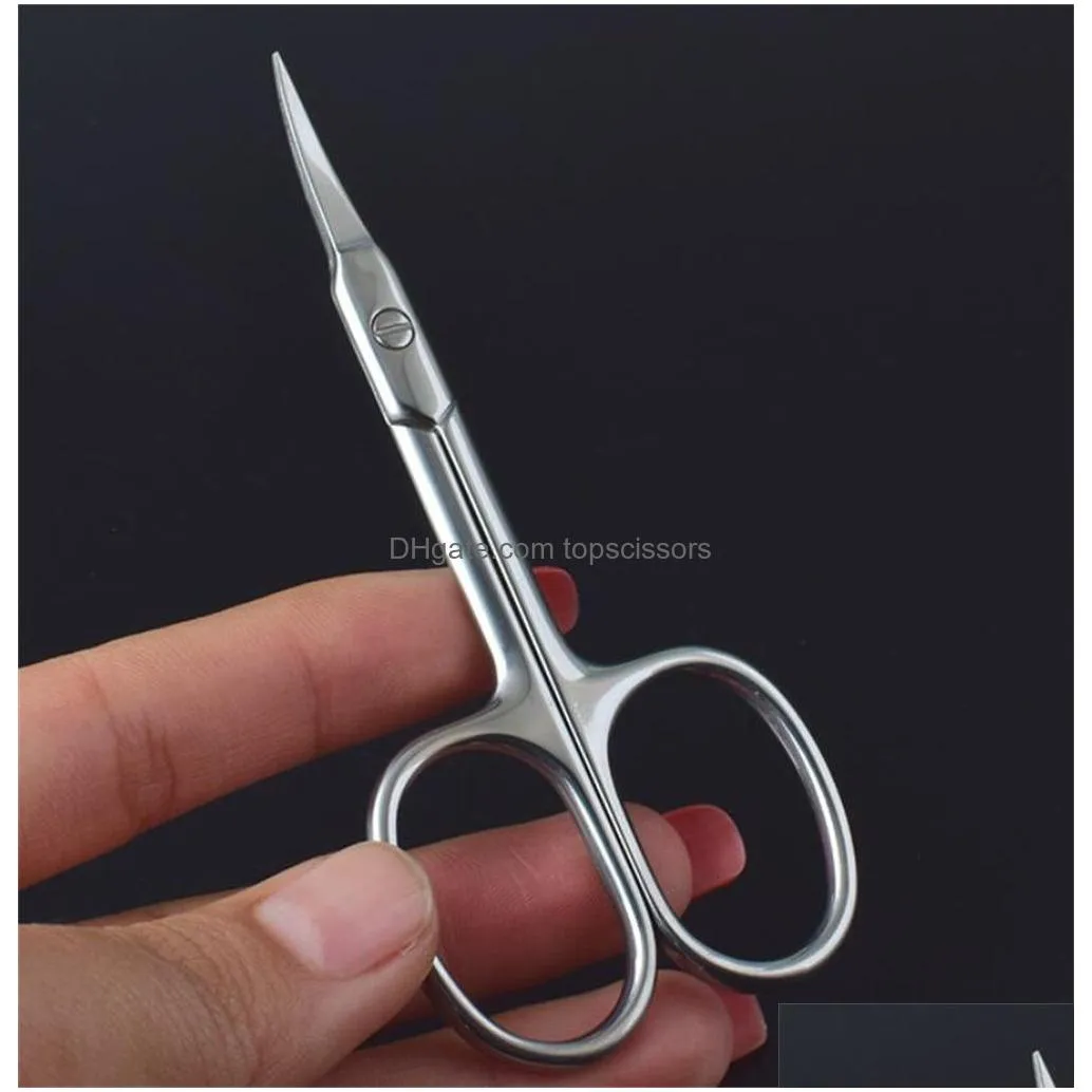 Professional Stainless Steel Scissors For Eyebrows, Nails, Mustache ...