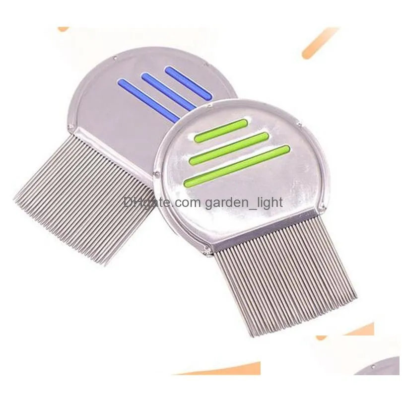 Stainless Steel Terminator Lice Comb For Cat Deshedding Groomer And ...