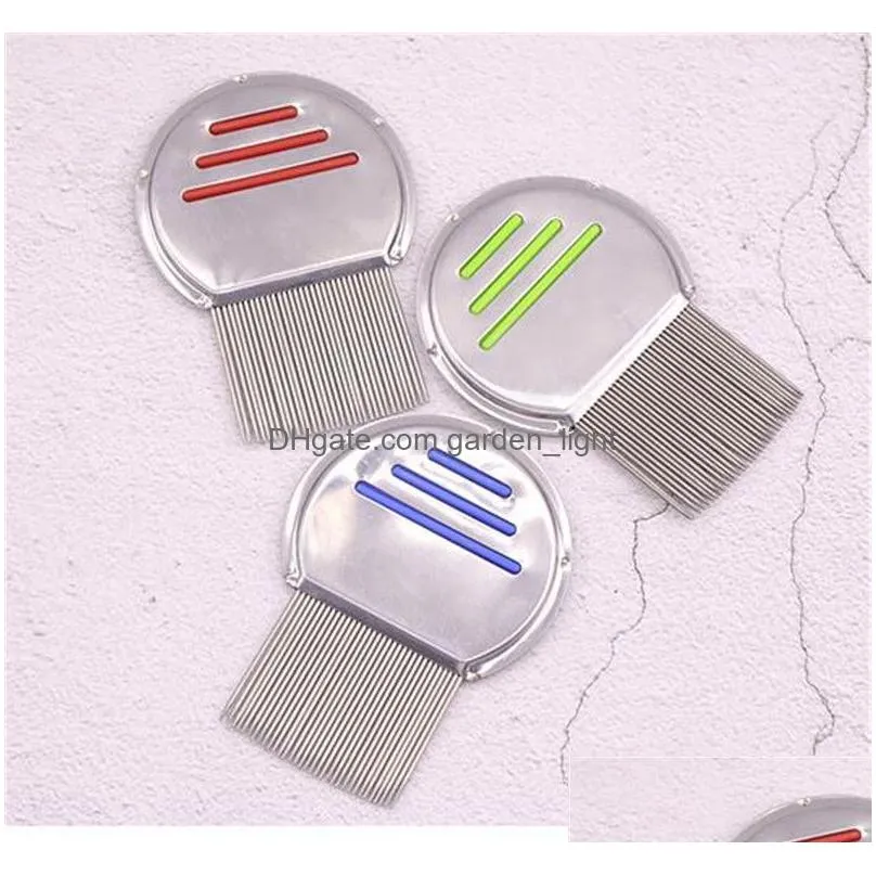 Stainless Steel Terminator Lice Comb For Cat Deshedding Groomer And ...