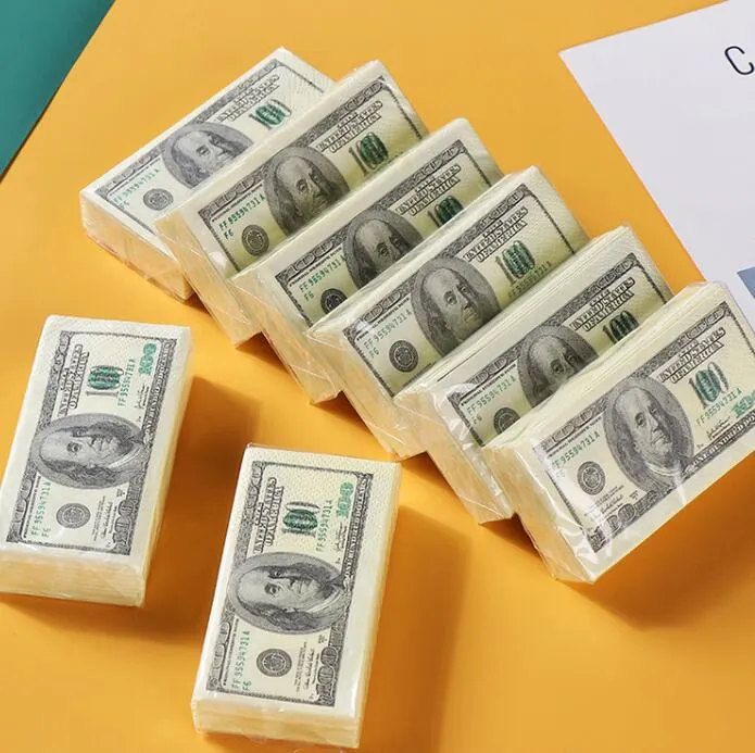 10 Sheets Of US Dollar Paper Towels Dollar General Fl Print, 2 Sided ...