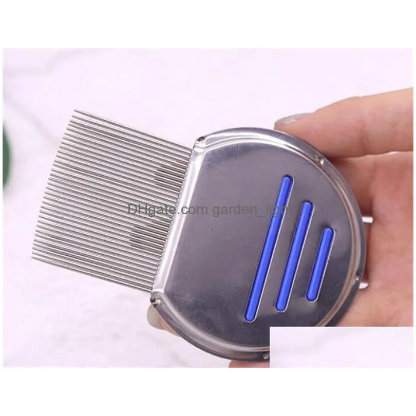 Stainless Steel Terminator Lice Comb For Cat Deshedding Groomer And ...