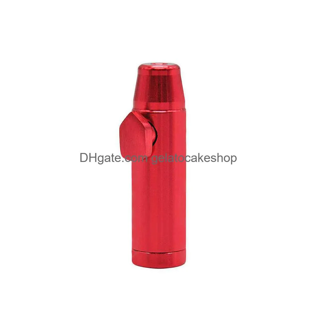 DHgate.com:Aluminum Alloy Snuff Dispenser, Portable Metal Snuff Box, Rocket Snorer Sniffer, 1Pc ...