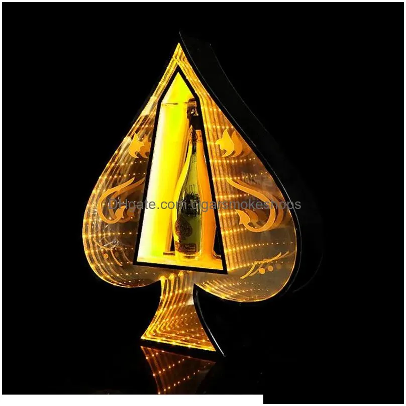 DHgate.com:Rechargeable Gold LED Champagne Glorifier Display Stand for ...