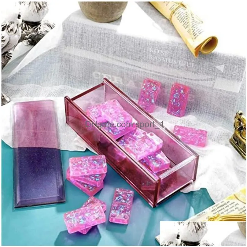 DIY Crafts Jewelry Armoire Drawer Inserts With Epoxy Resin Mold And ...