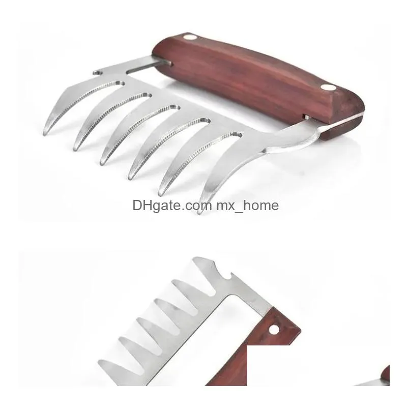 DHgate.com:Stainless Steel Meat Claws for Shredding Pulled Pork ...