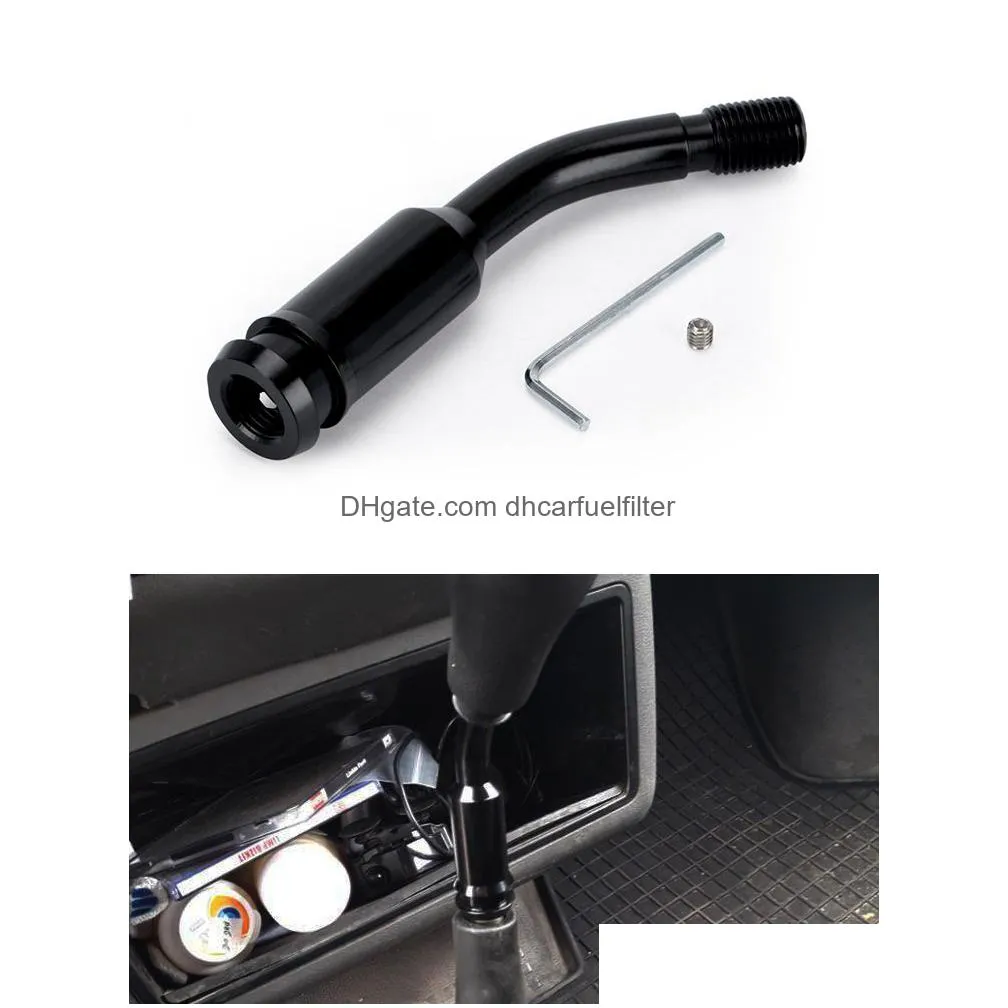 DHgate.com:Black 5-Inch Bend Bent Gear Shift Shifter Stick Lever ...
