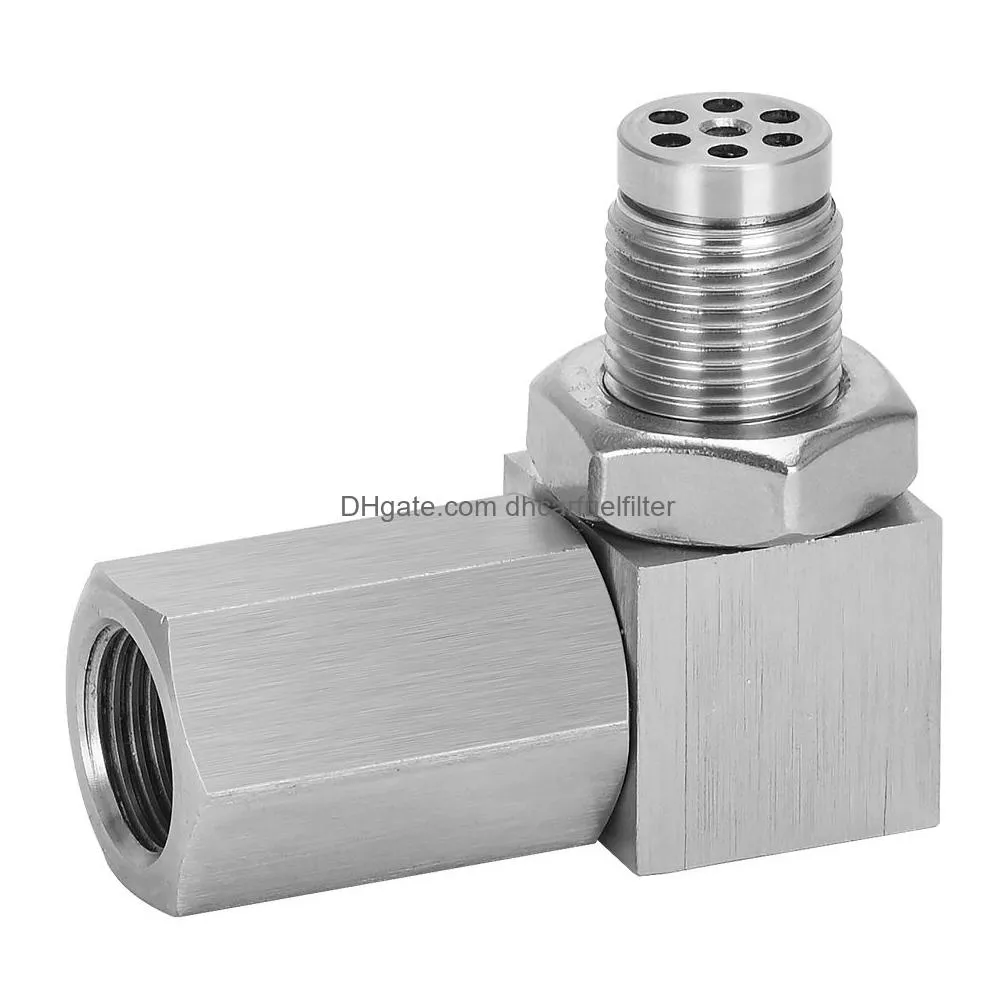 90 Degree Oxygen Sensor Extender With 02 Bung, Mini Cooper Catalytic ...