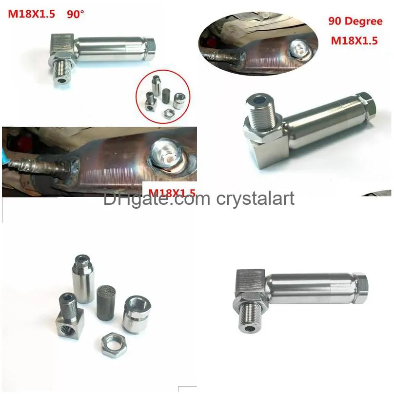 Mini Oxygen Sensor Adapter With 90 Degree Angled Connector For Check ...