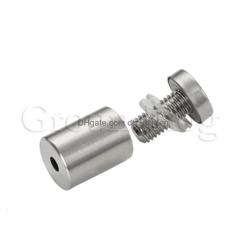 DHgate.com:16Pcs Stainless Steel Glass Fasteners, 19mm Dia Acrylic ...
