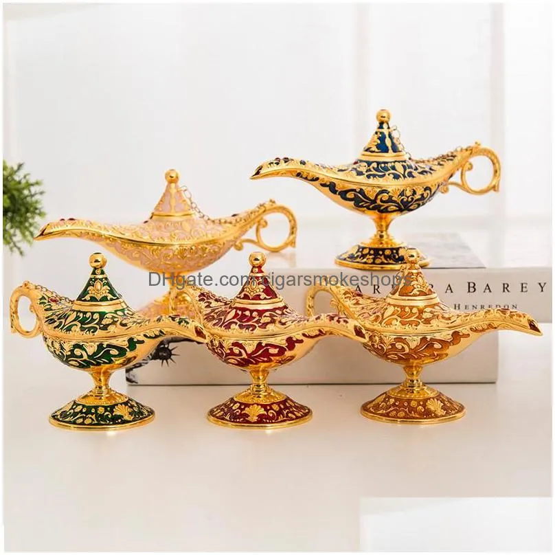 DHgate.com:Fragrance Lamps Fairy Tale Aladdin Magic Lamp Vintage Censer ...
