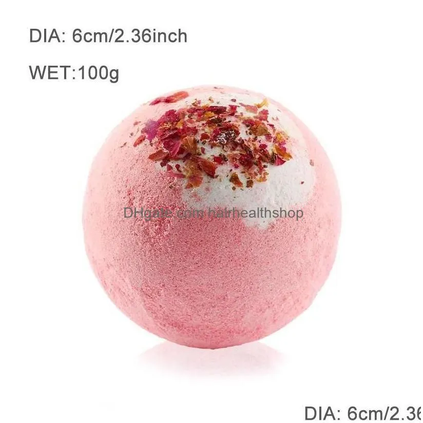 DHgate.com:Natural Floral Bath Bombs - 6 Pack Deep Sea Spa Fizzers with ...