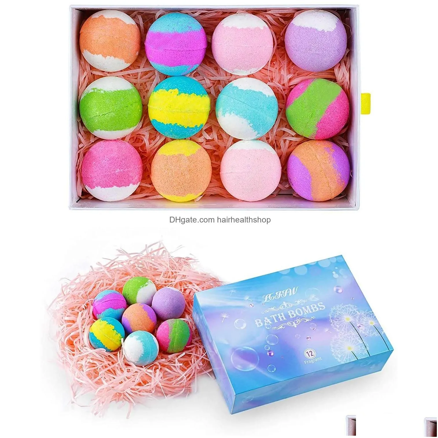 DHgate.com:60G Bath Bombs Gift Set - Natural Essential Oils, Bubble ...