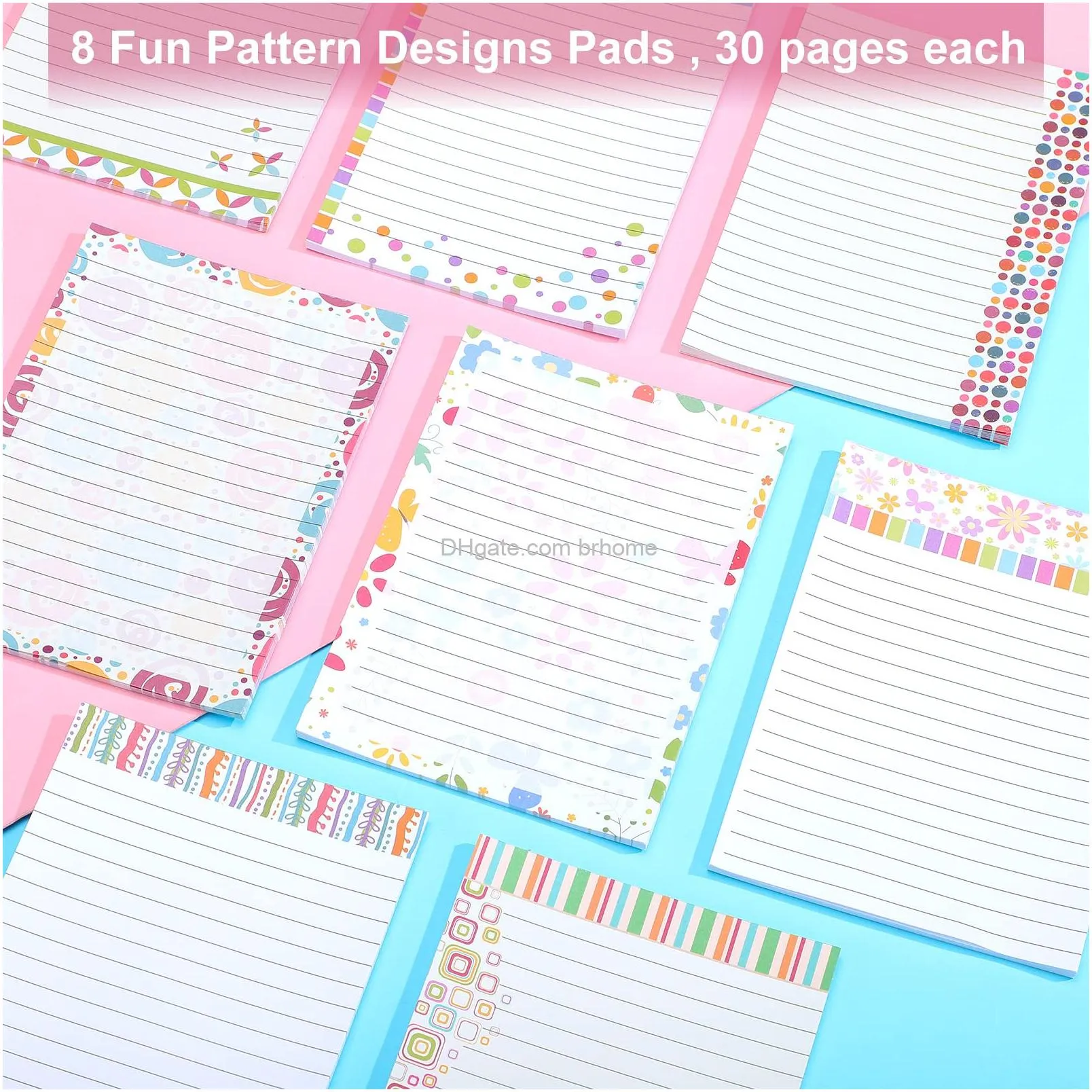 DHgate.com:Cute Note Pads for Women, Assorted Notepads with Fun Pattern ...
