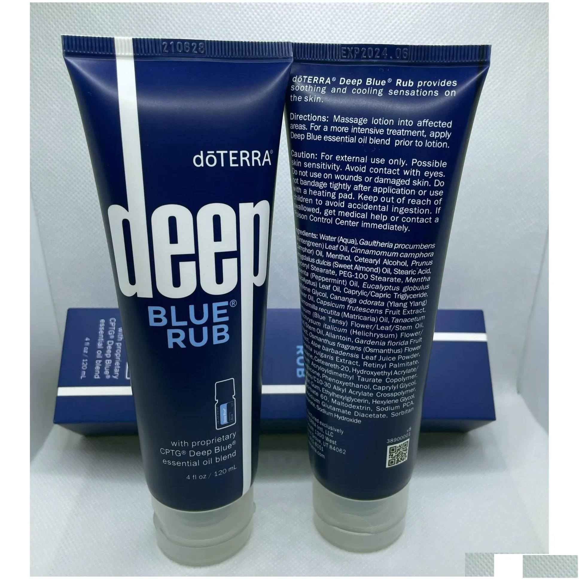 DHgate.com:Deep Blue Rub Essential Oil Foundation Primer Body Skin Care ...