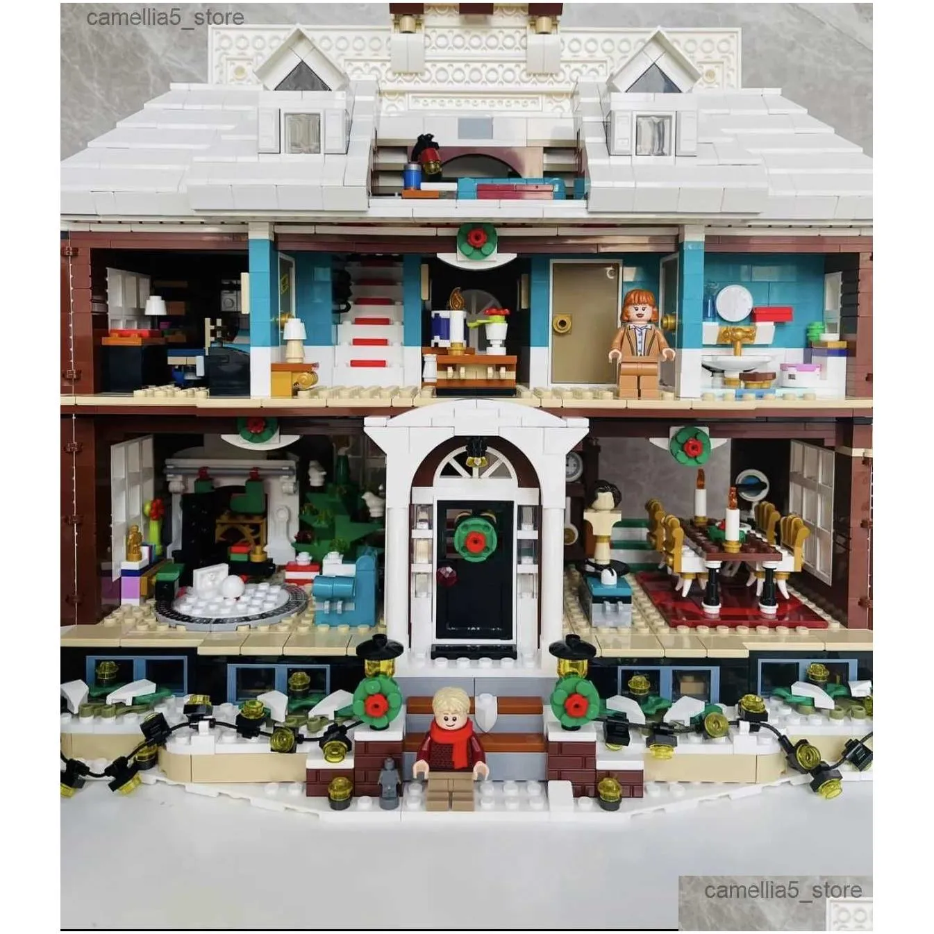 DIY Home Alone House Building Blocks Dead Set Educational Toys For Boys ...